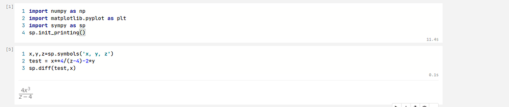 Latex output of Sympy displayed as a formula - Tips & Tricks - Datalore ...