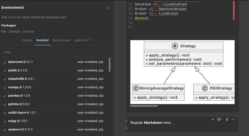 UML (plantuml mermaid and etc) - Feature suggestion - Datalore Forum